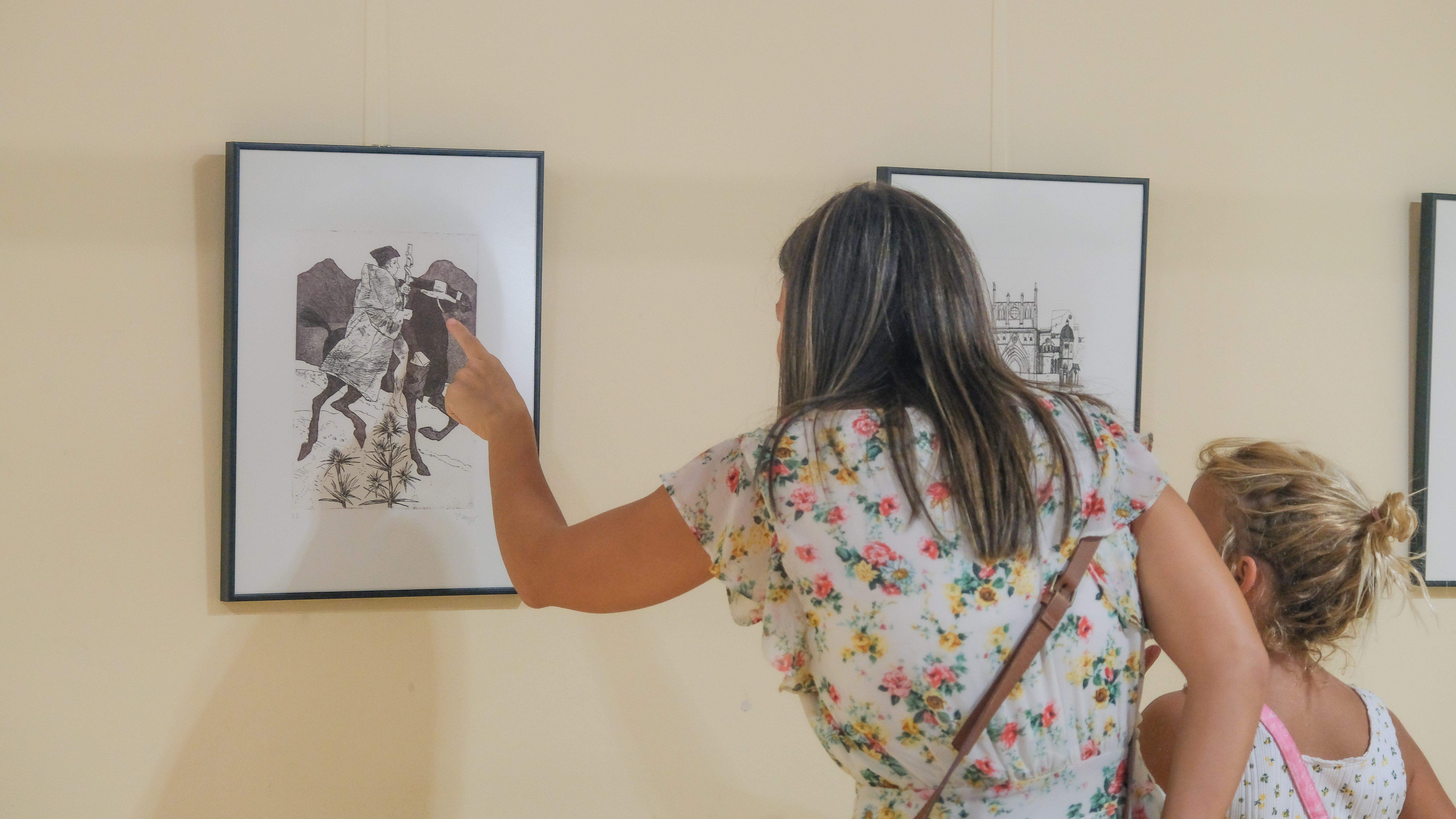 El Centro Ramón J. Sender de Alcolea de Cinca acoge grabados del pintor ...