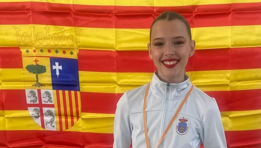 Sara Aparicio logra plaza para el VI Campeonato de España de patinaje artístico