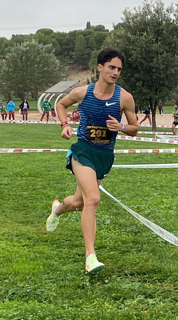 Gran tercer puesto de Pol Oriach en el Cross de Zaragoza