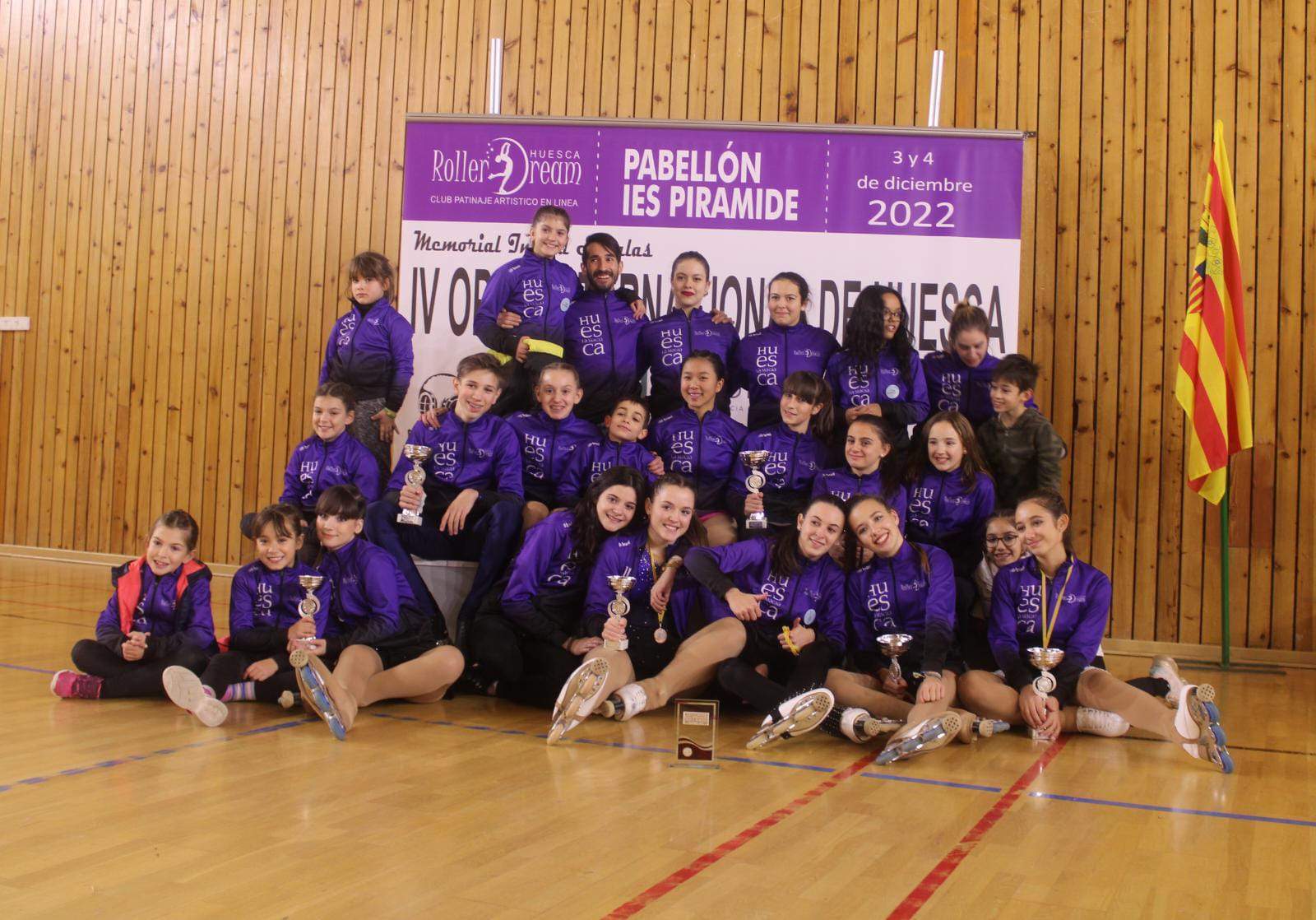 El Roller Dream Huesca, campeón del Circuito Nacional de Patinaje
