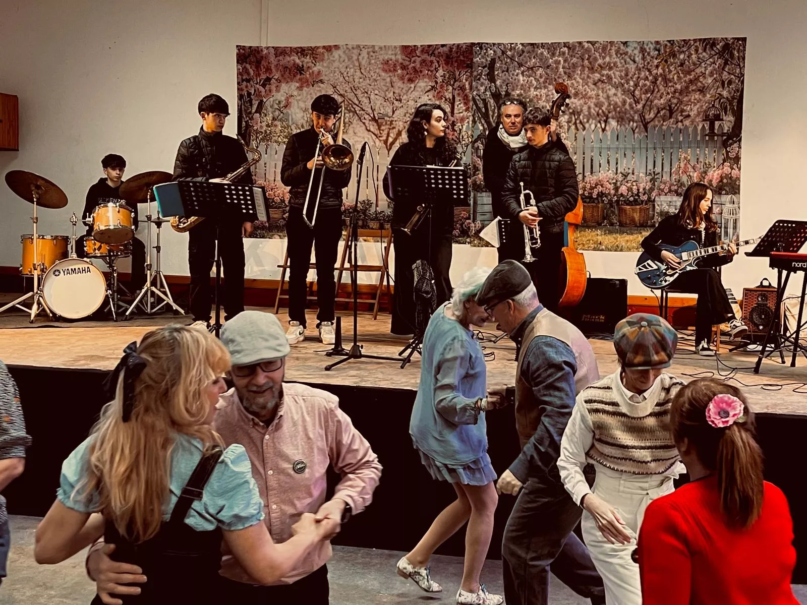 La joven Sedajazz Kids Band valenciana deleita en su velada en Novales