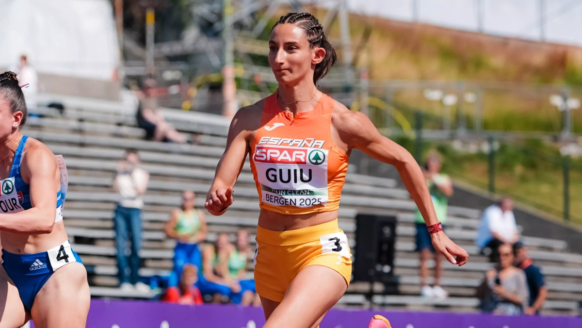 Elena Guiu se queda fuera de la final de los 100 lisos en el Europeo ...