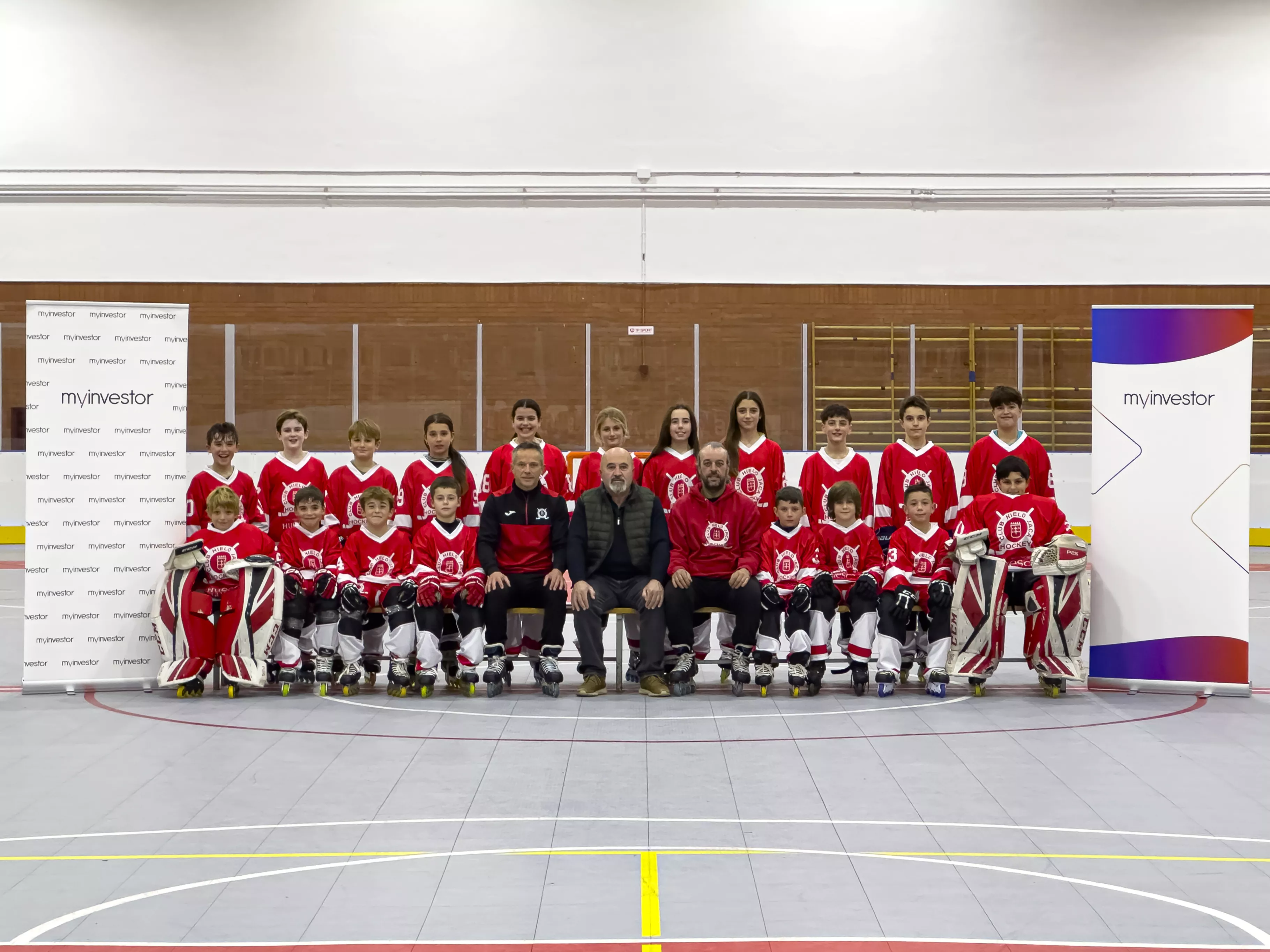 Hielo Jaca debuta este fin de semana en el hockey inline