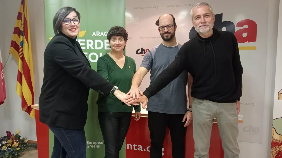 CHA y Verdes Equo firman en Huesca un acuerdo programático, que no ...