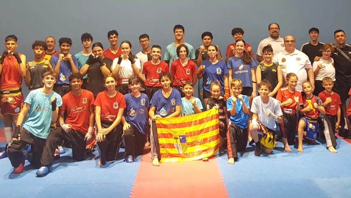 Los altoaragoneses se preparan para el Campeonato de España de kickboxing