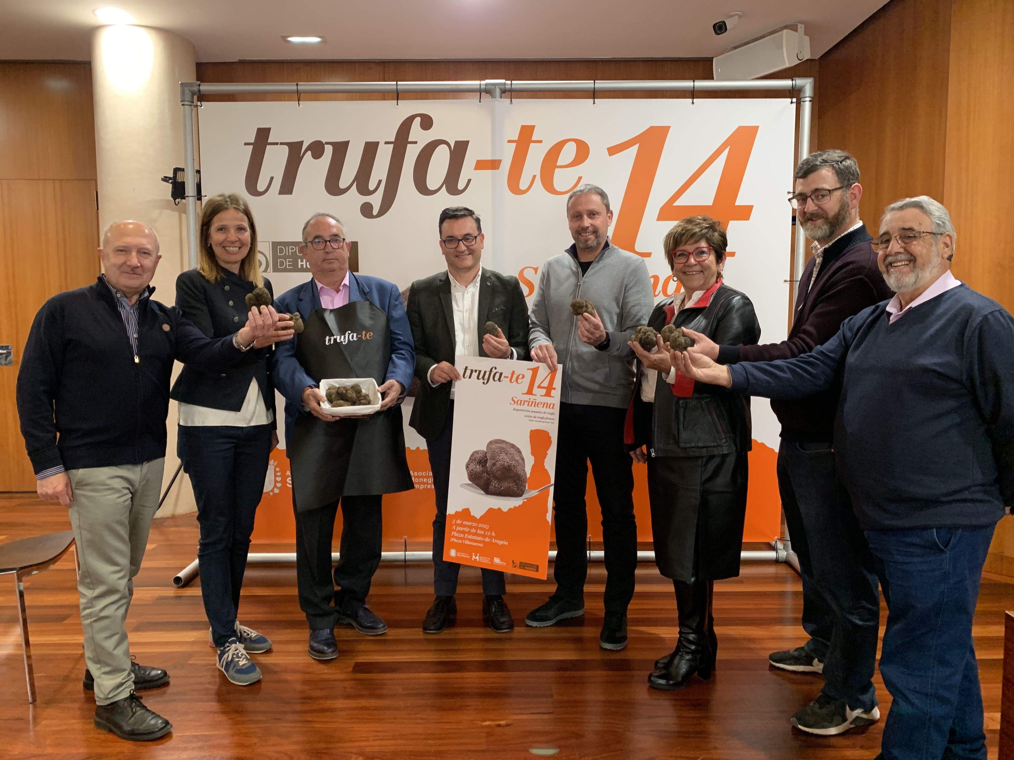 Trufa-te 14 ofrecerá en Sariñena más de 8.000 tapas a precios populares