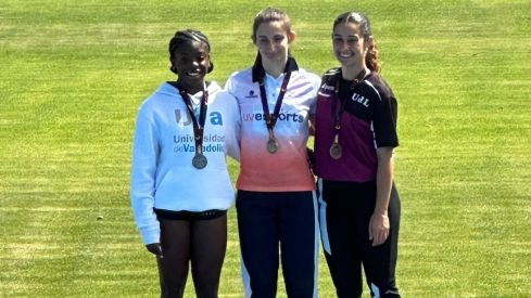 Elena Guiu se cuelga un oro "cantado" en el Campeonato de España...