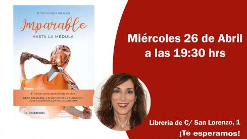 Elordi García presenta en Huesca su libro 'Imparable hasta la médula'