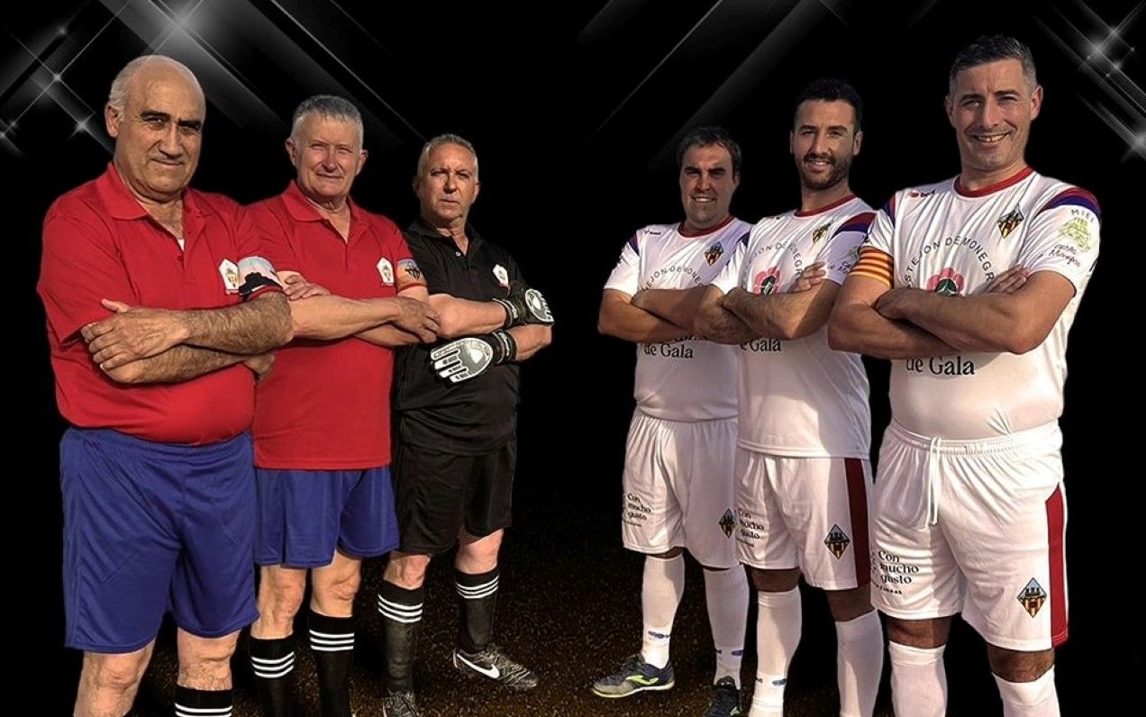 Un partido de leyenda en Castejón de Monegros