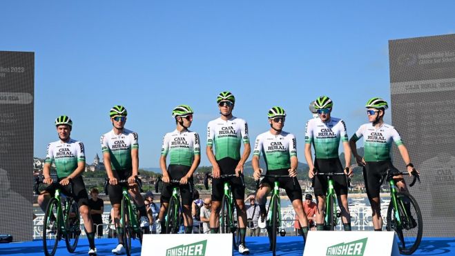 Pablo Castrillo luce por su combatividad en la Clásica de San Sebastián